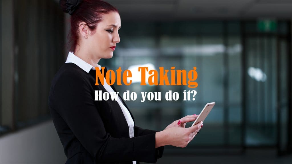 Note Taking - How do you like to keep and manage information? - Trusted ...